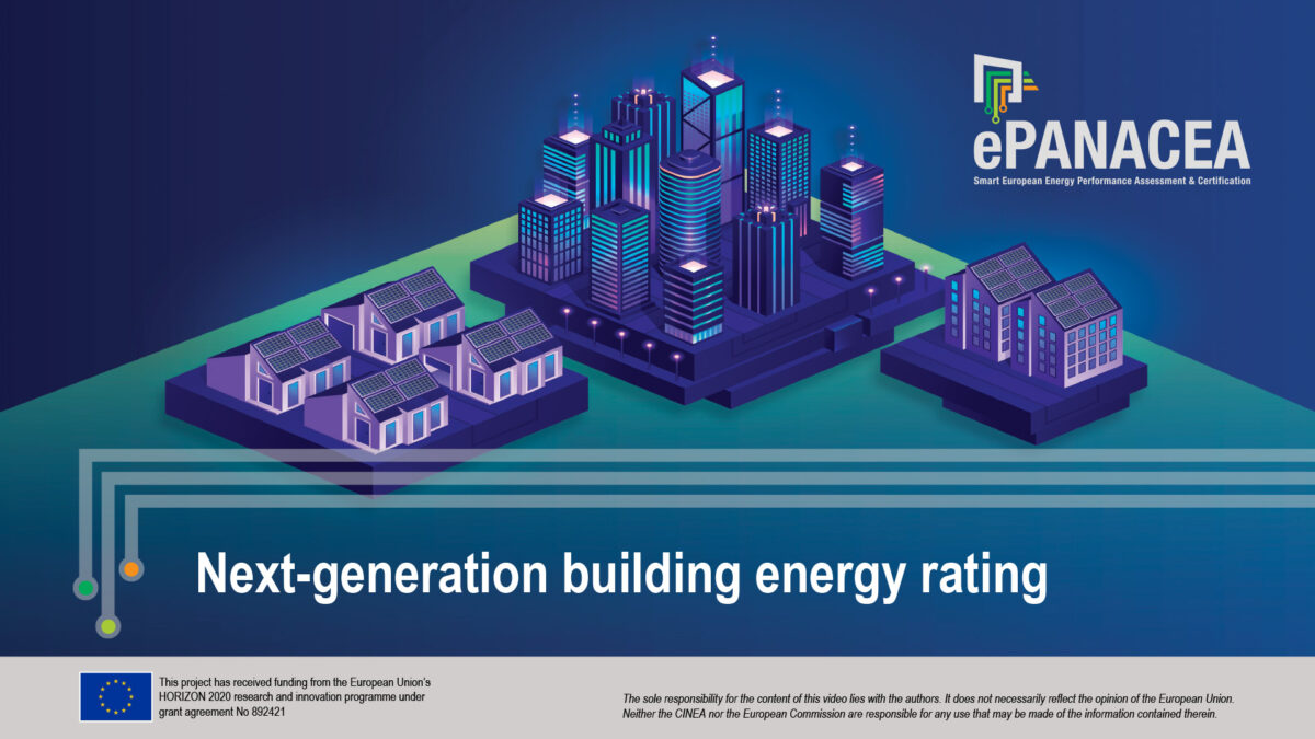 ePANACEA Horizon 2020 project – Smart European Energy Performance ...