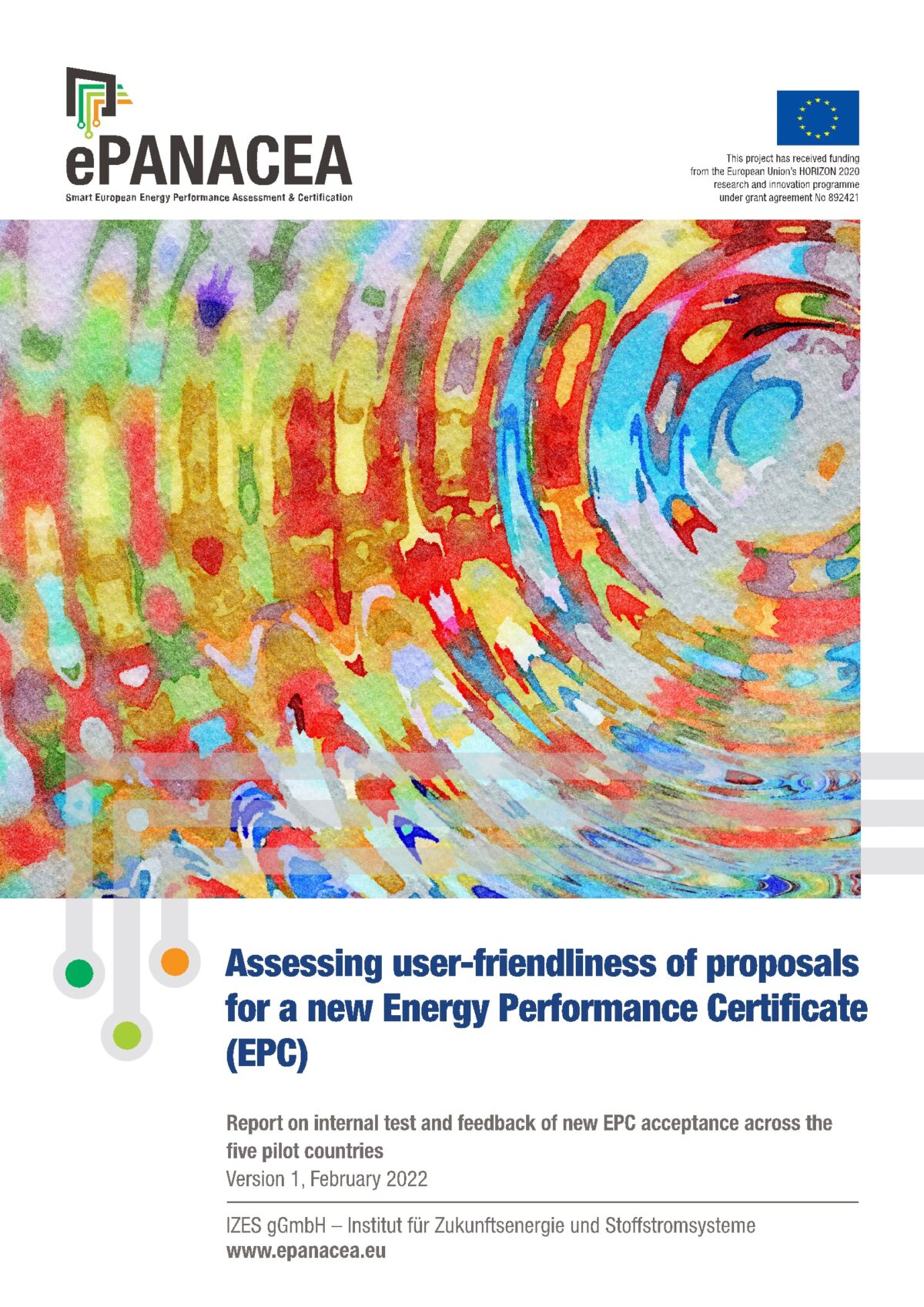 Report on internal test and feedback of new EPC acceptance across the ...